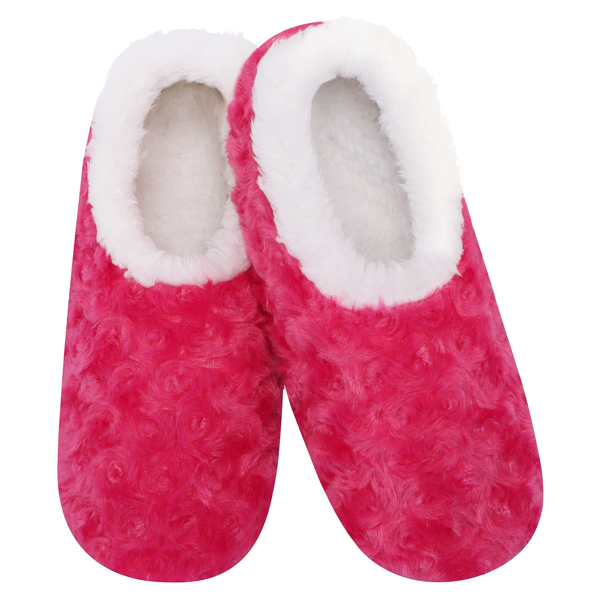 Women Bouquet of Roses Slipper Rosey Pink – snoozies!