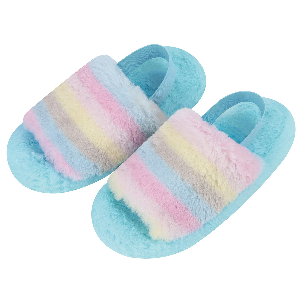 Womens Blue Ice Popsicle Slide Slipper – snoozies!