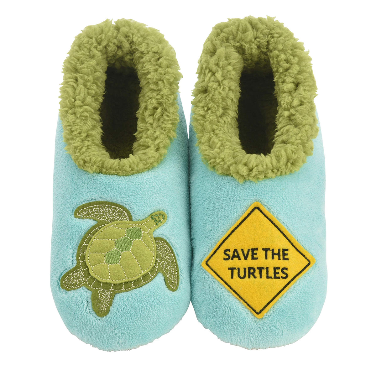 Mens Save the Turtles Pairable Slippers – snoozies!