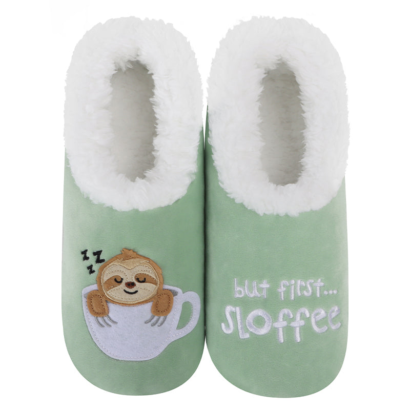 Womens But First Sloffee Green Pairable – snoozies!