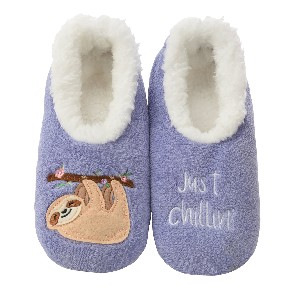Womens Pairables Sloth Just Chillin – snoozies!
